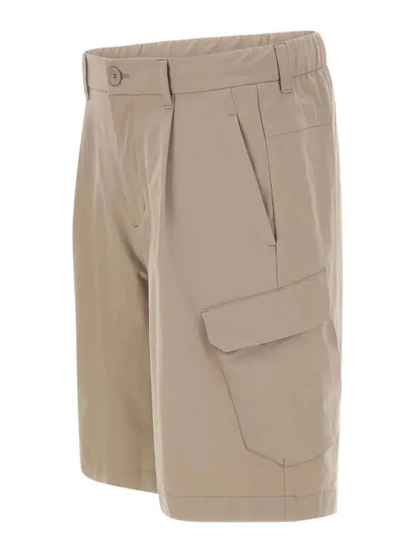 Herno Cargo Functional Cotton Bermudas - Brown