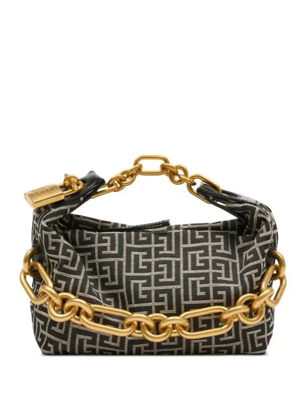 Balmain Sync Mini Tote Bag With Chain