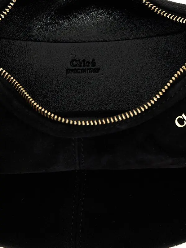 Chloé Bracelet Hobo Mini Handbag - Black