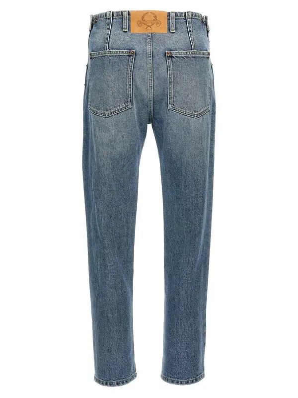 Moschino Cotton Denim Jeans