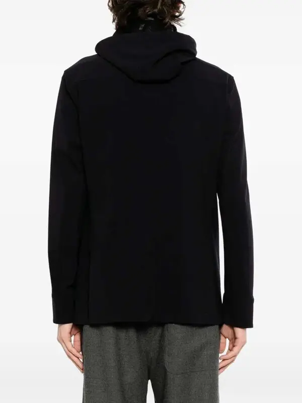 MONTECORE Double-breasted Hooded Jacket