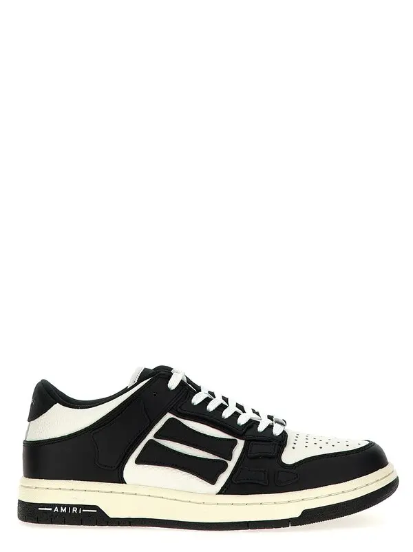 Amiri Skel Top Low Leather Sneakers - Multicolor