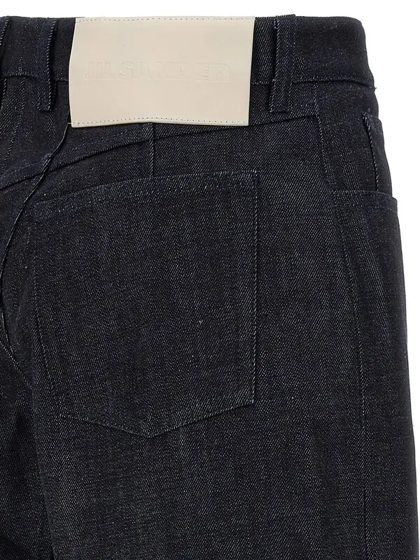 JIL SANDER High-waisted Denim Jeans