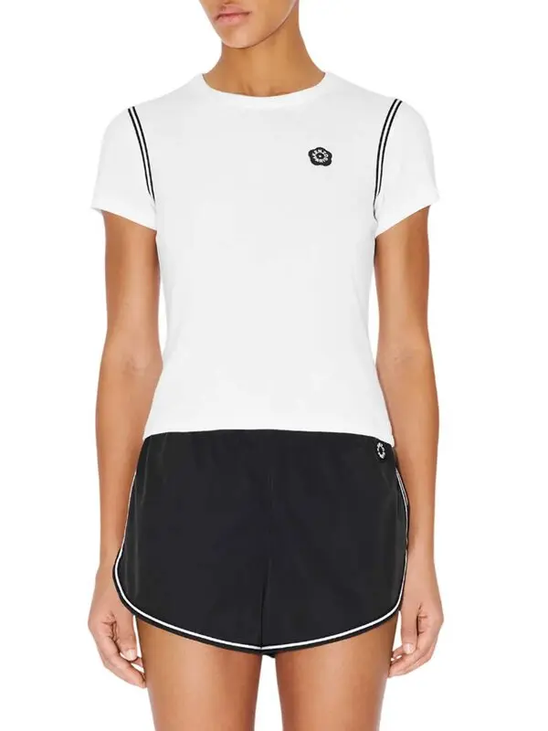 Kenzo Boke Flower 2.0 Embroidered Cotton T-shirt - White