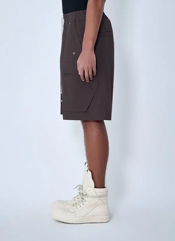 Rick Owens Cargobela Shorts - Gray