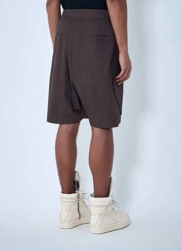 Rick Owens Cargobela Shorts - Gray