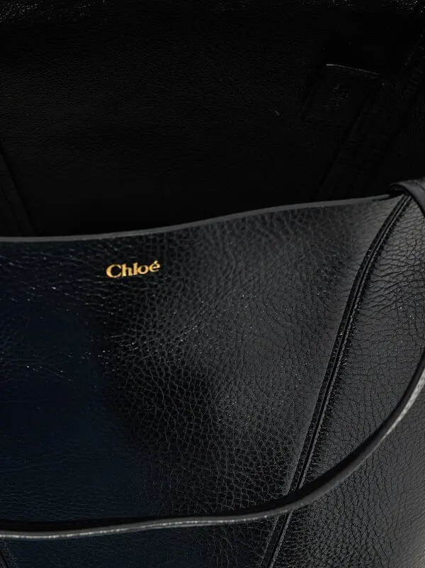 Chloé Spin Shoulder Bag - Black