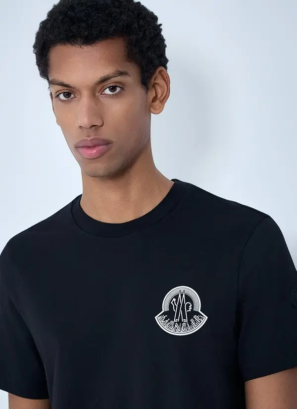 Moncler Logo Motif Cotton T-shirt
