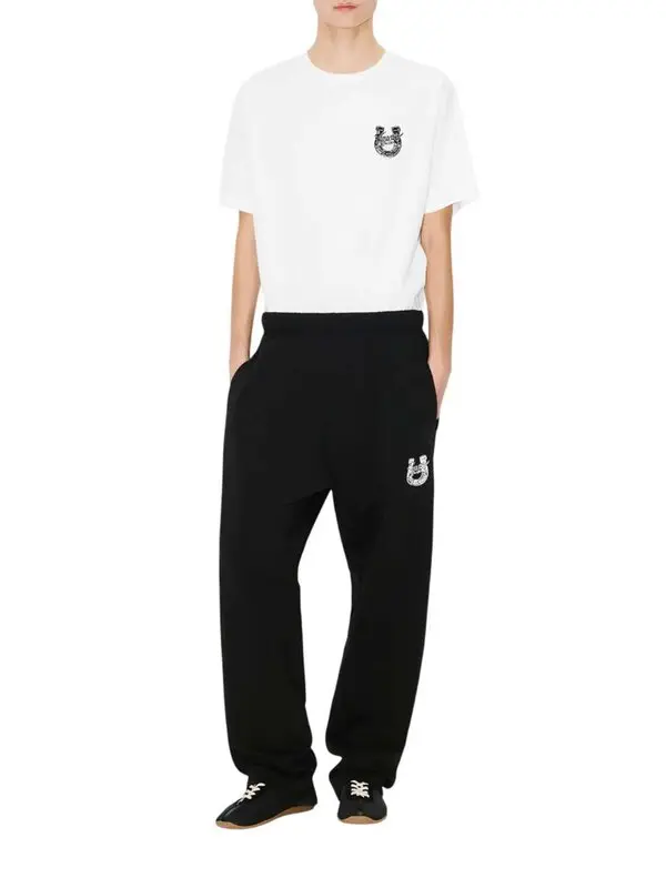 Kenzo Lunar New Year Embroidered Cotton T-shirt - White