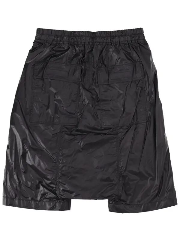 Rick Owens Drawstring Pod Shorts - Black