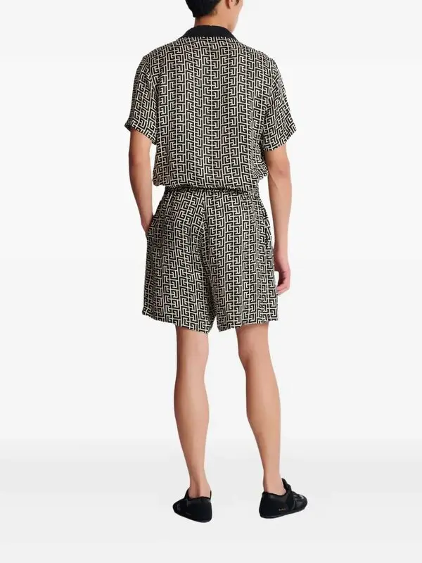 Balmain Monogram Shorts
