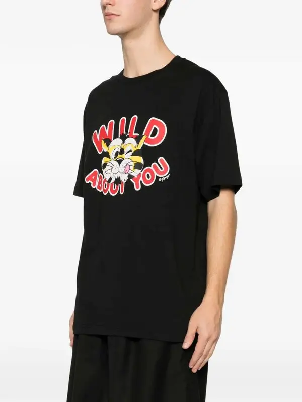 Kenzo Printed T-shirt - Black