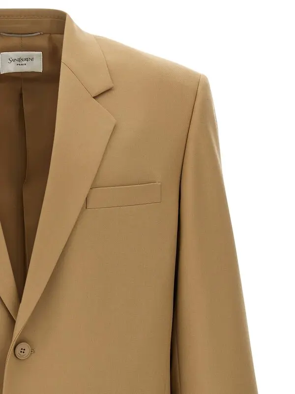 Saint Laurent Yves' Blazer - Cream