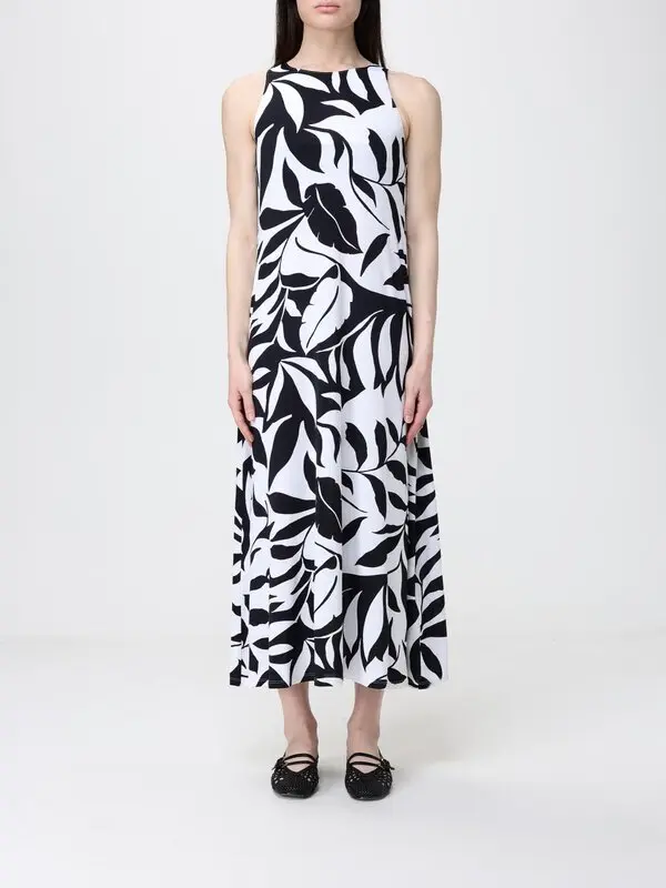 Max Mara Printed Sleeveless Maxi Dress - Multicolor