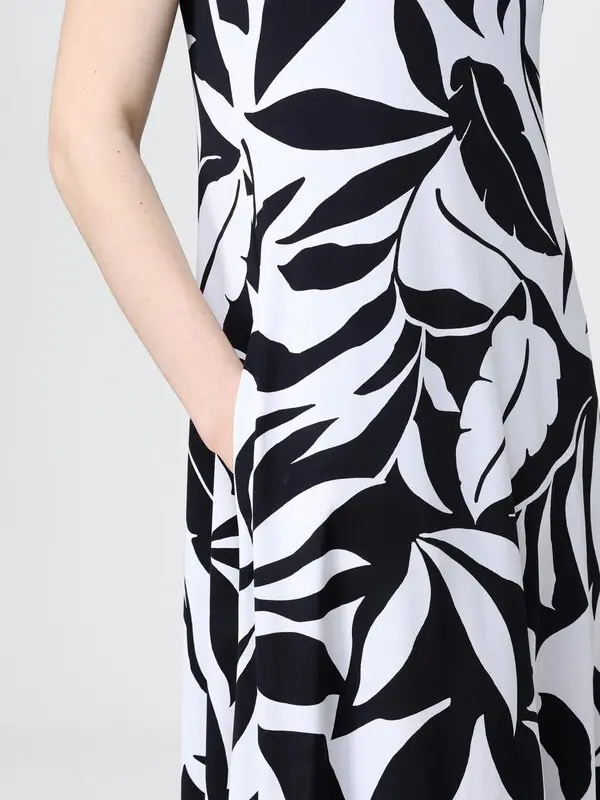 Max Mara Printed Sleeveless Maxi Dress - Multicolor
