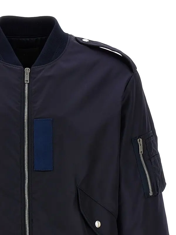 Givenchy Nylon Marine Bomber Jacket