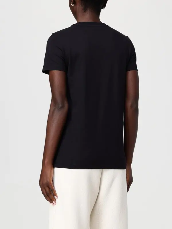 Max Mara Short Sleeve Graphic T-shirt - Black