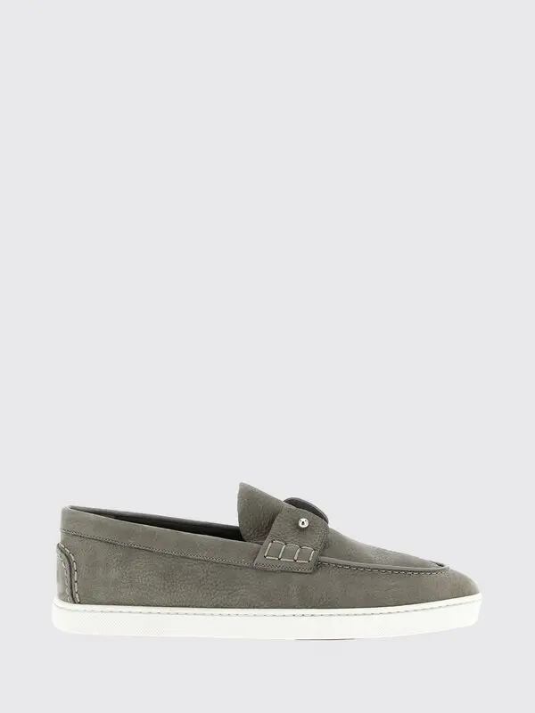 CHRISTIAN LOUBOUTIN Loafers - Gray