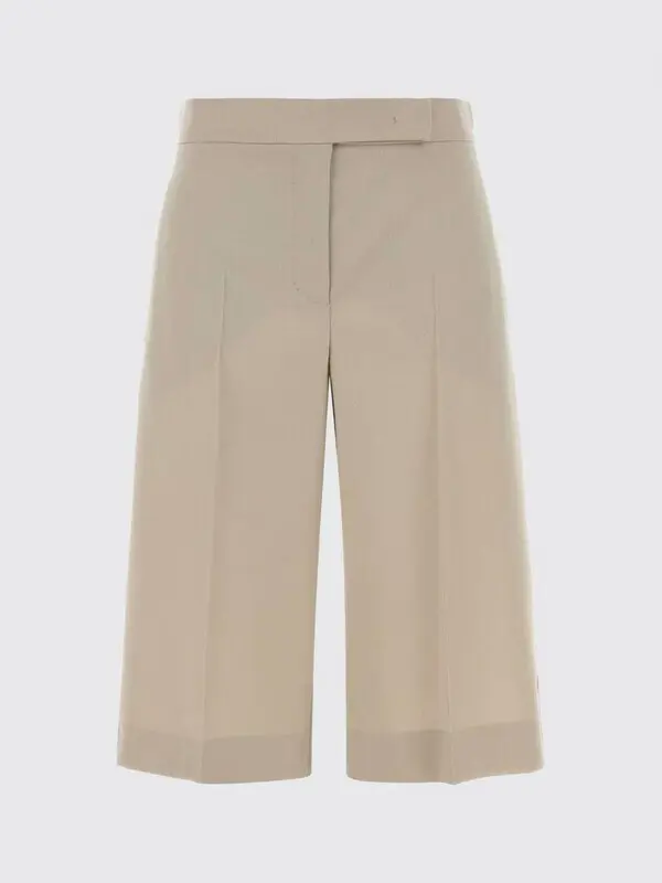 Max Mara Cropped Tailored Shorts - Brown