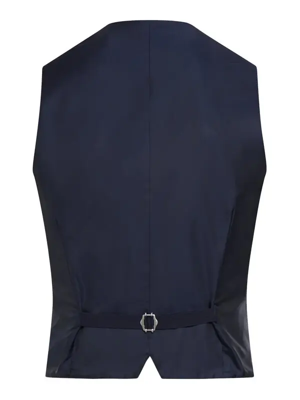 Tagliatore Tailored Wool Suit With Vest