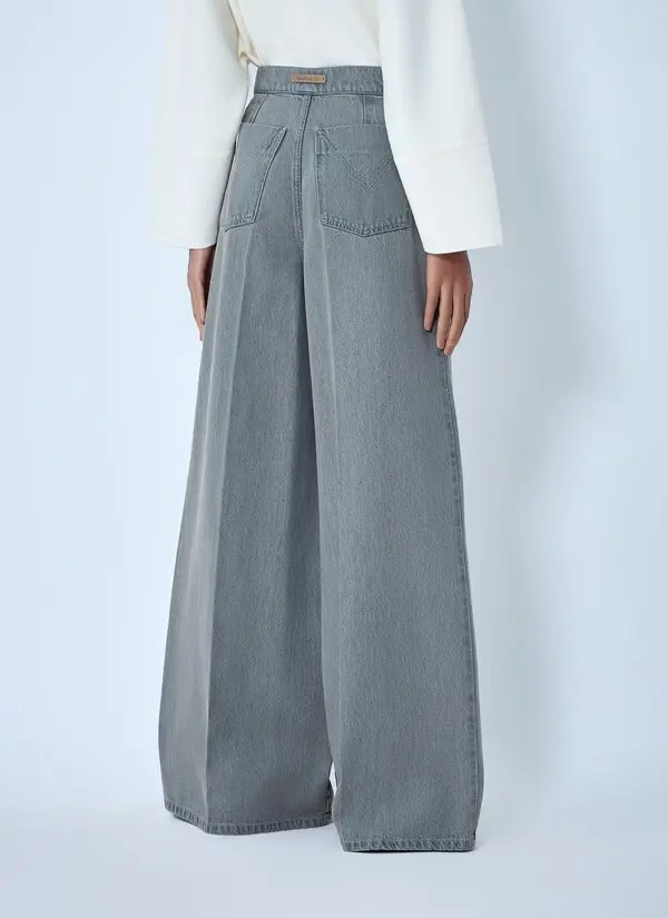 Max Mara Wide-leg Denim Jeans