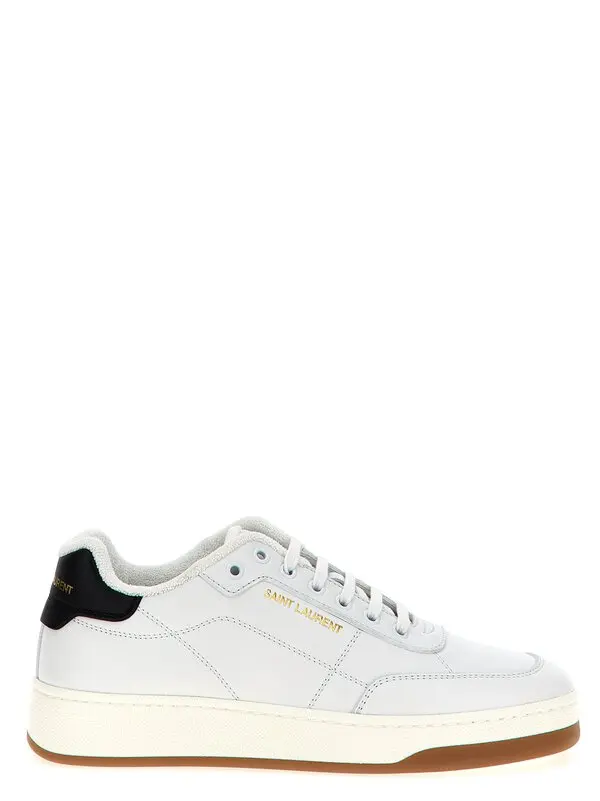 Saint Laurent Sl/61 Leather Sneakers