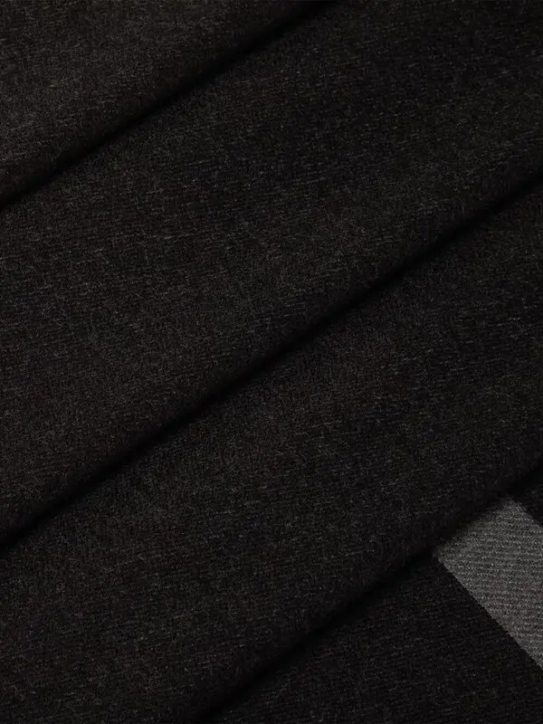 Fendi Ff Logo Wool Scarf