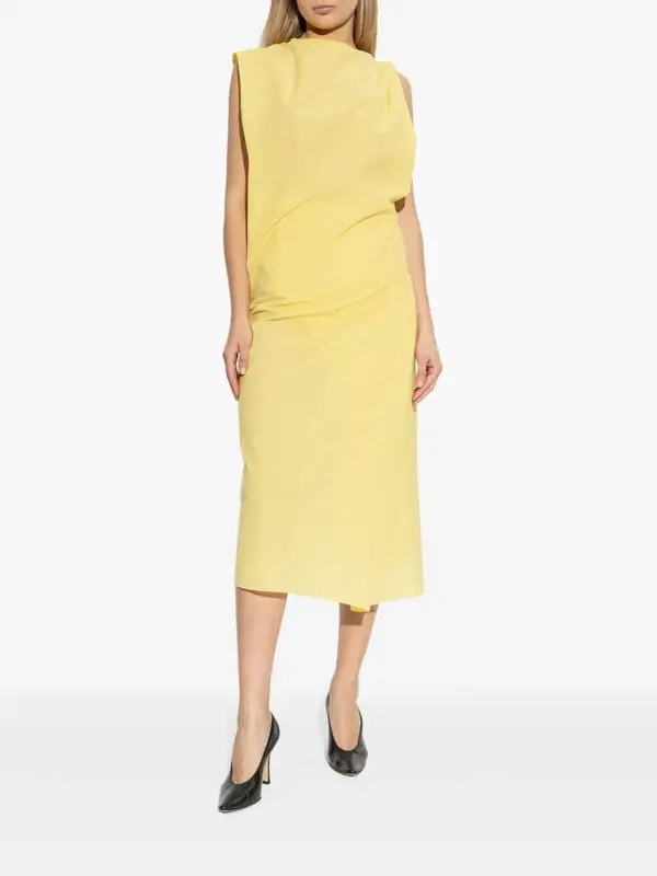 Jacquemus La Robe Drap Midi Dress