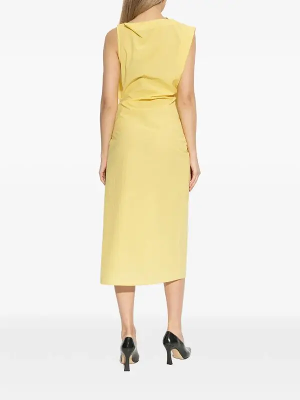 Jacquemus La Robe Drap Midi Dress