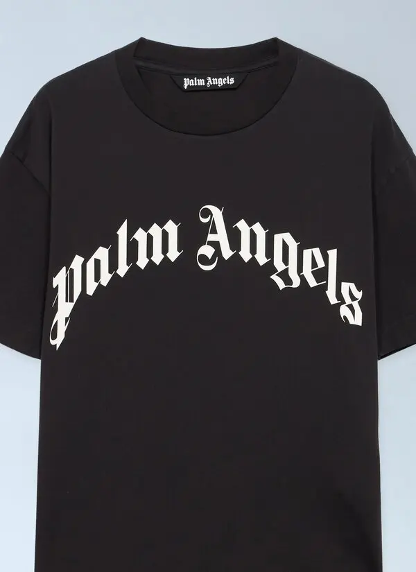 Palm Angels Curved Logo Reg T-shirt