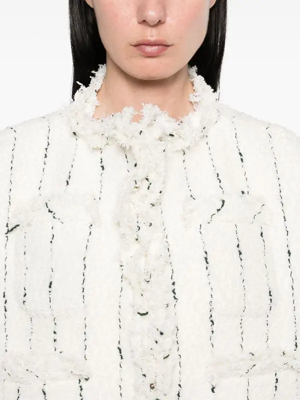 Sacai Tweed Vest - Multicolor