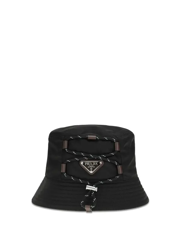 Prada Nylon Bucket Hat - Black