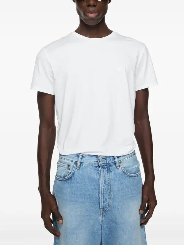 Acne Studios T-shirt In Cotone Con Logo