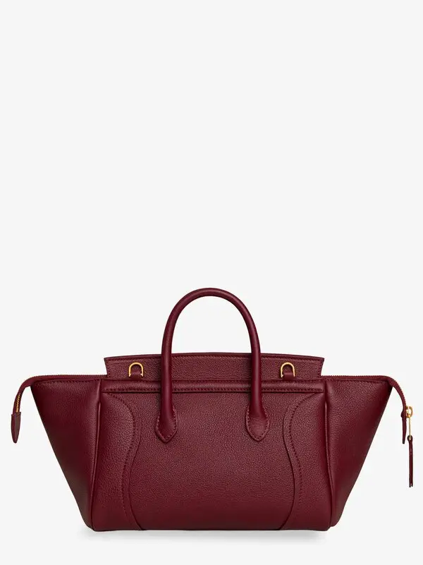 Celine Leather Luggage Shoulder Bag - Multicolor