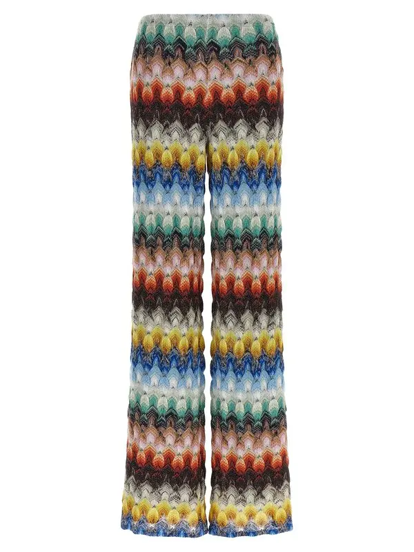Missoni Lamé Viscose Trousers - Multicolor