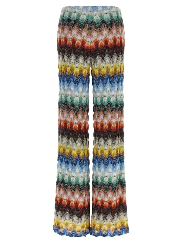 Missoni Lamé Viscose Trousers - Multicolor
