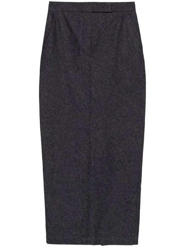 Max Mara Cotton Long Skirt - Multicolor