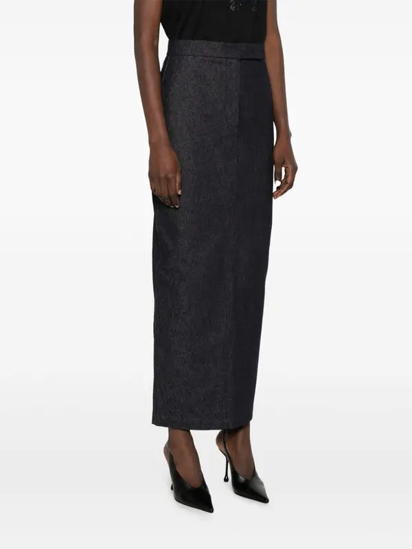 Max Mara Cotton Long Skirt - Multicolor