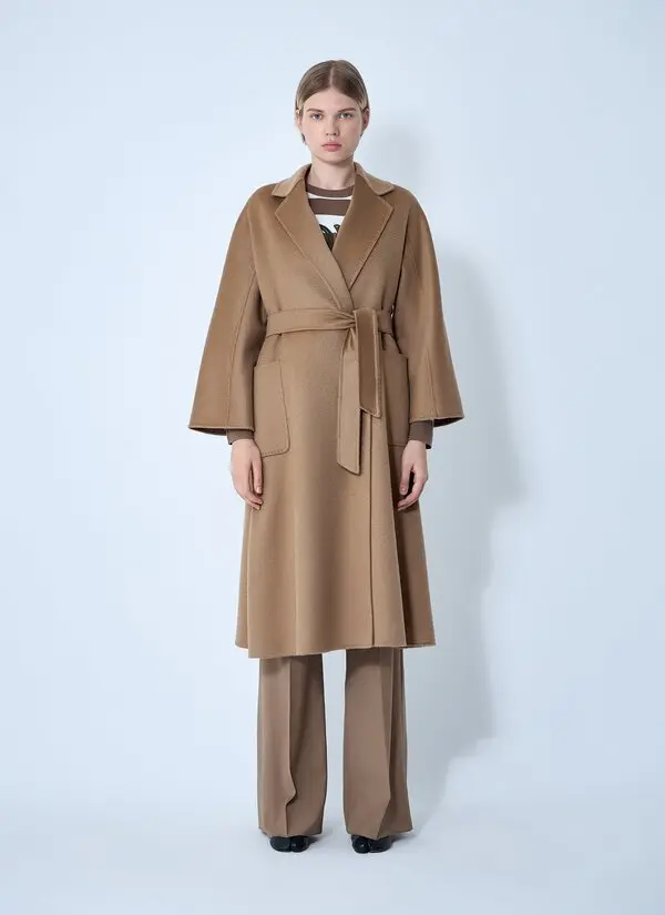 Max Mara Cashmere Coat - Multicolor