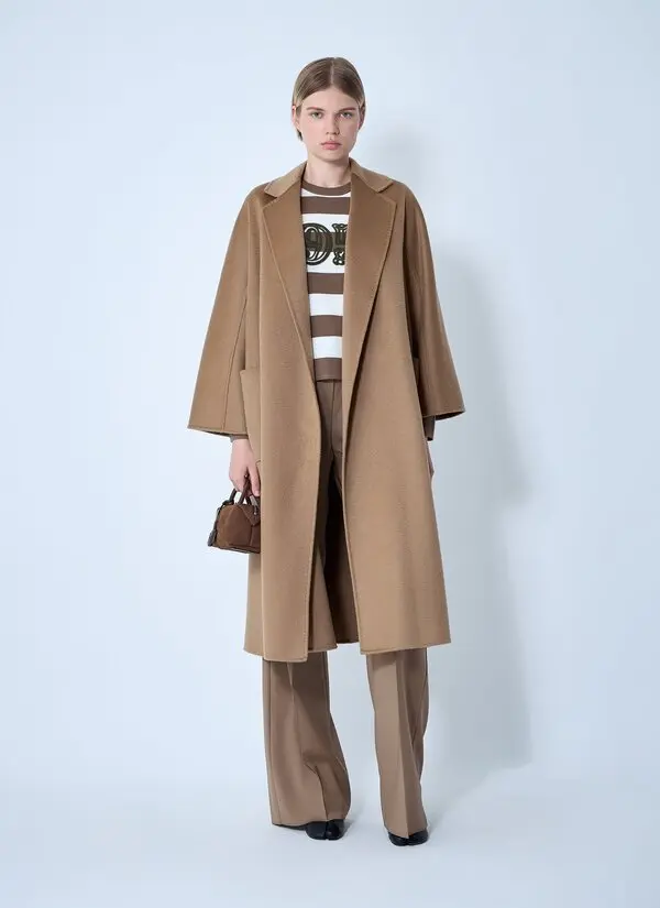 Max Mara Cashmere Coat - Multicolor