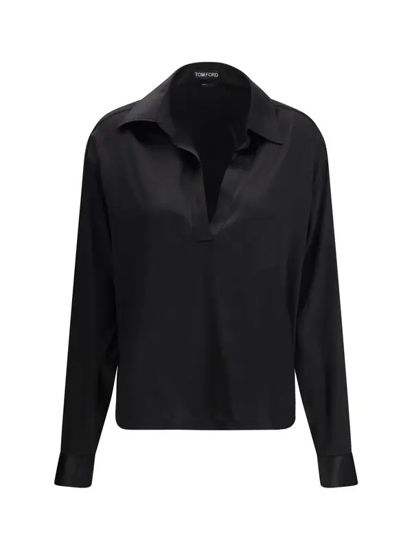 TOM FORD Stretch Silk Shirt