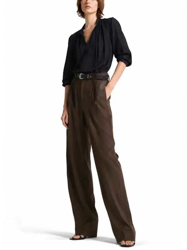 LEMAIRE Twisted Pants - Brown