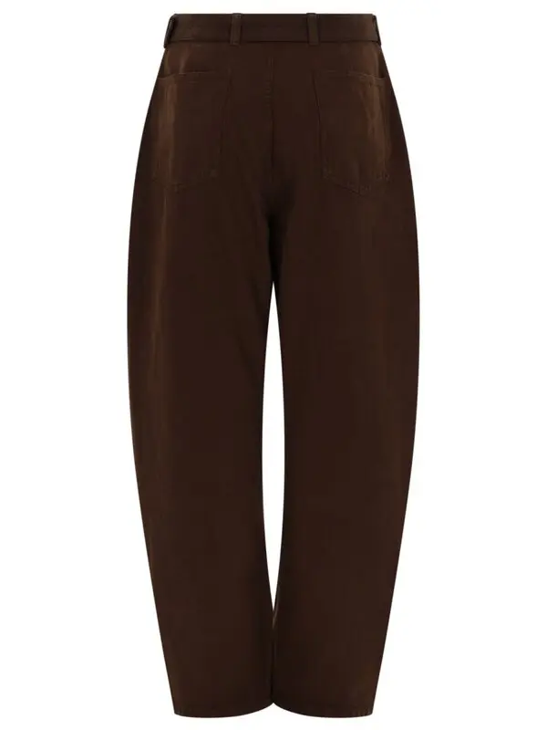 LEMAIRE Twisted Pants - Brown