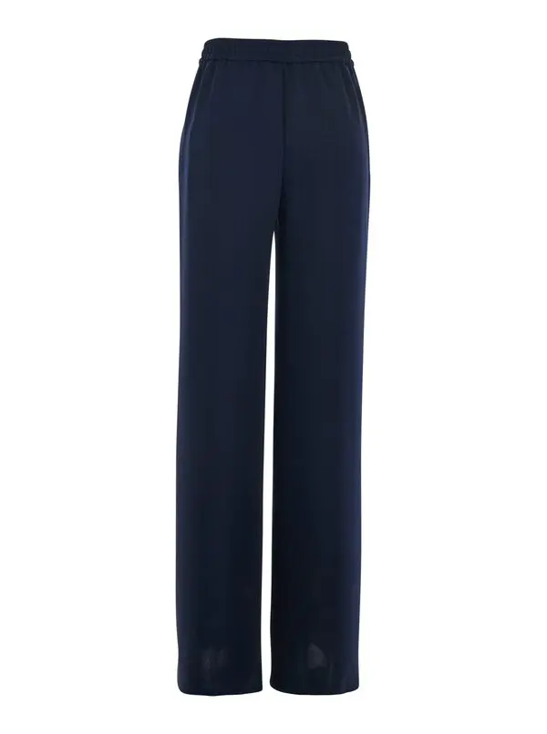 Herno Tech Fabric Pants With Elastic Waist And Drawstring - Multicolor