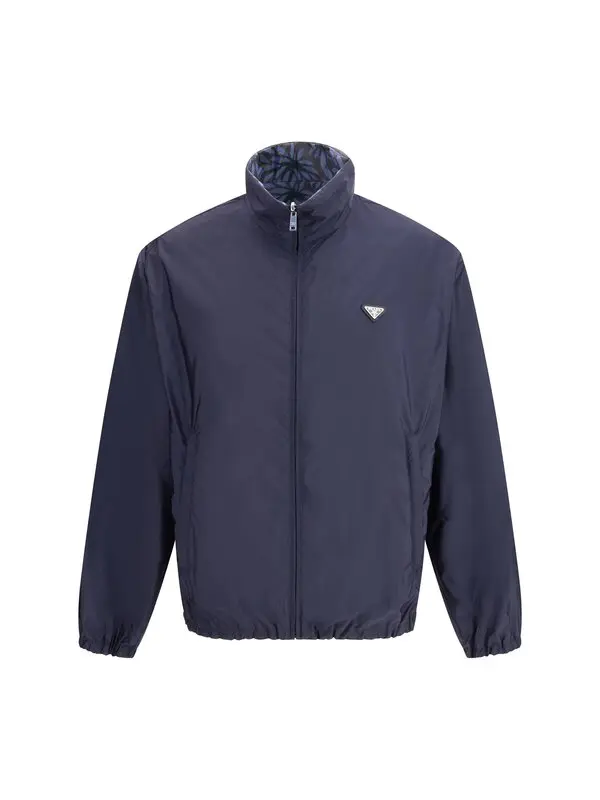 Prada Re-nylon Reversible Jacket - Blue