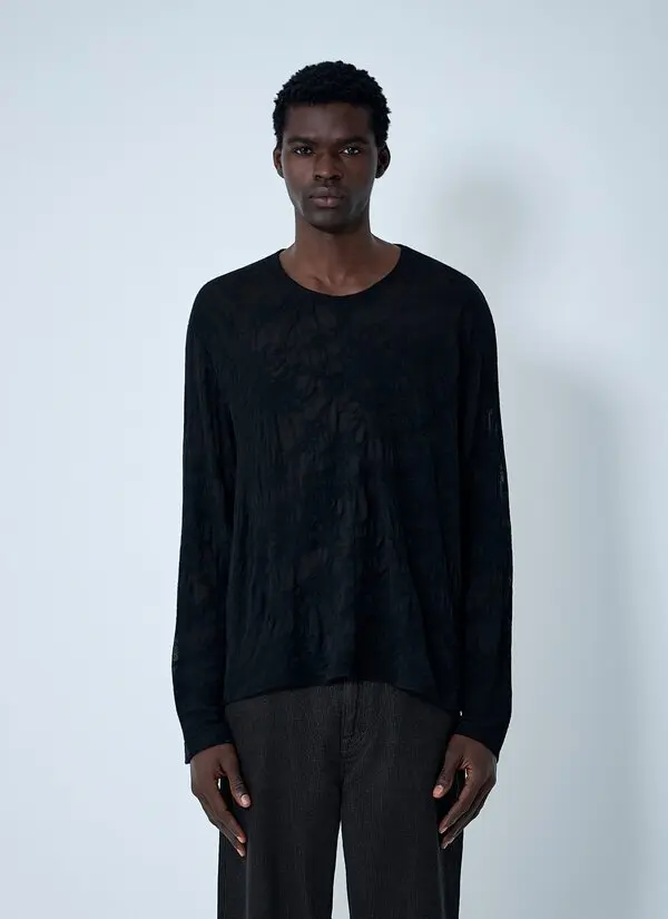 Our Legacy Double Lock U Sweater - Black