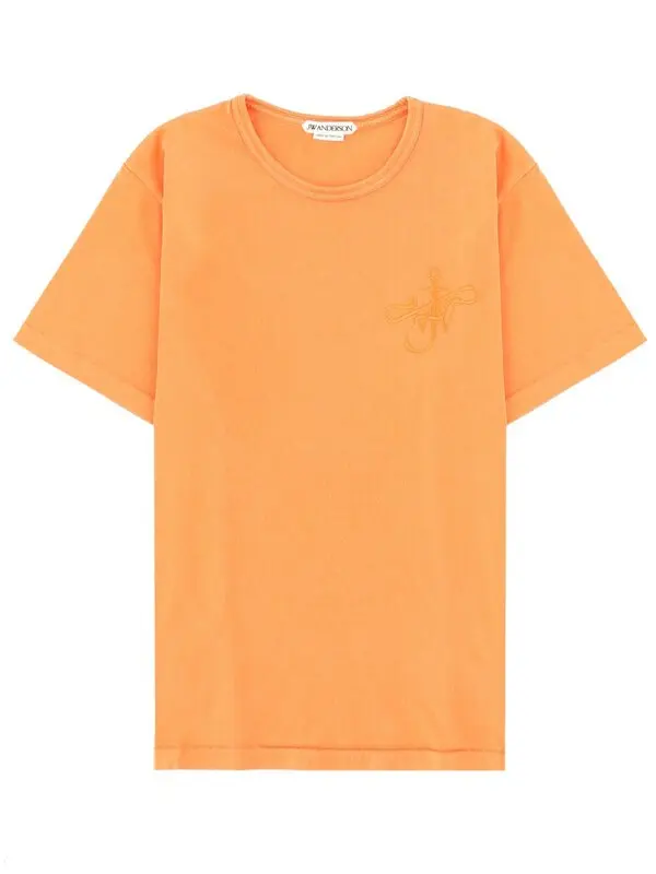 JW Anderson T-shirt With Logo - Orange