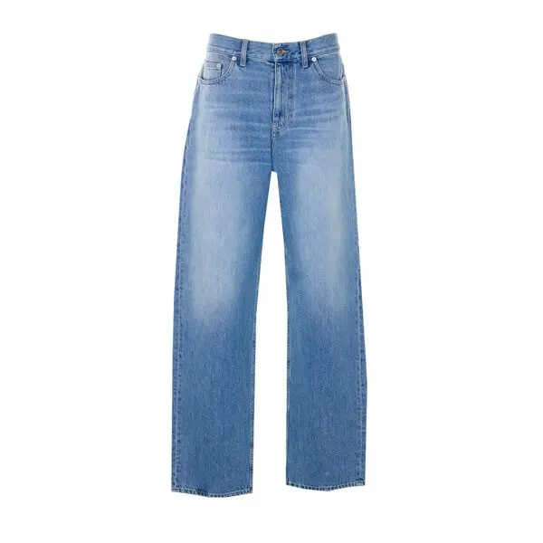 Gucci High-waist Wide Leg Jeans - Blue