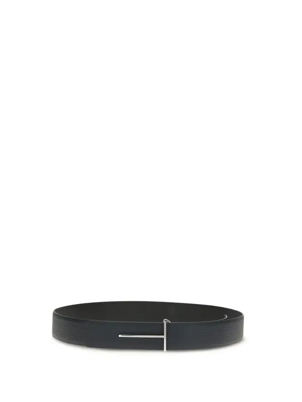 TOM FORD Slim T Reversible Belt - Blue