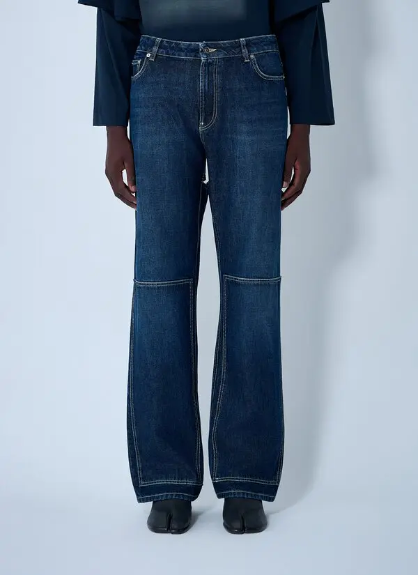 JEAN PAUL GAULTIER Cut-out Denim Jeans